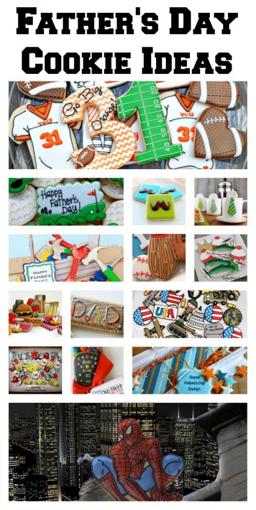 Father's Day Cookie Ideas - The Bearfoot Baker