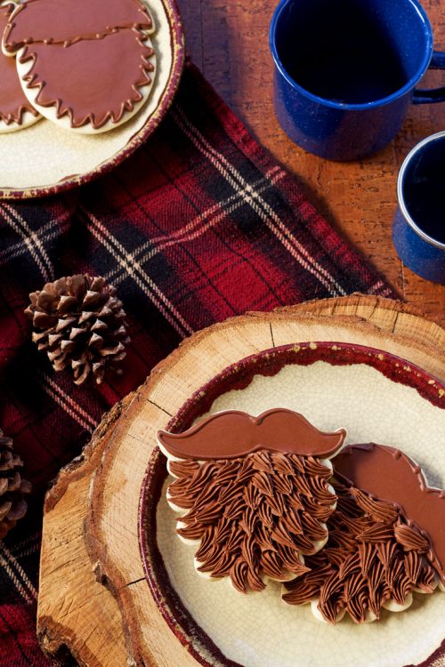 Beard Cookies for your Favorite Guy - The Bearfoot Baker