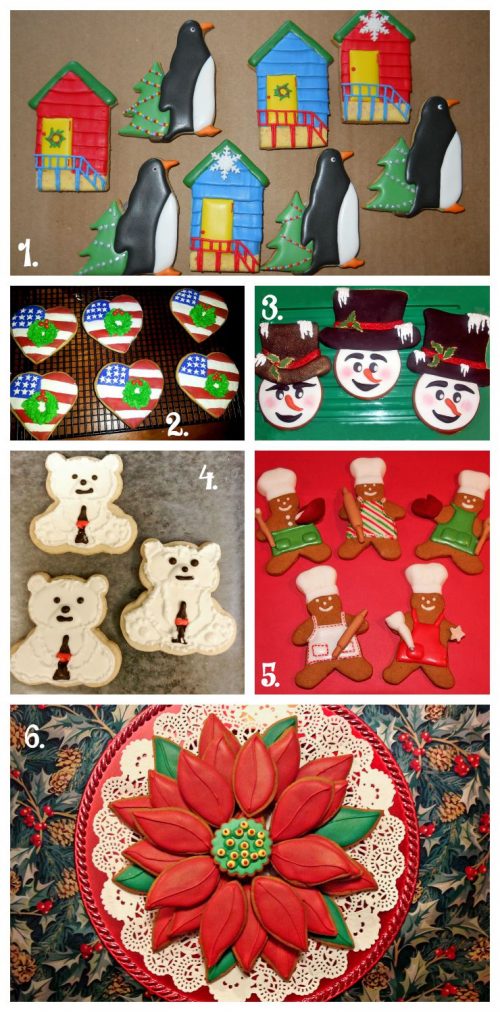 Christmas in July Cookie Collage-A Fun New Tradition - The Bearfoot Baker