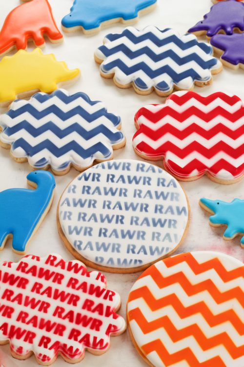 Easy Dinosaur Cookies - The Bearfoot Baker