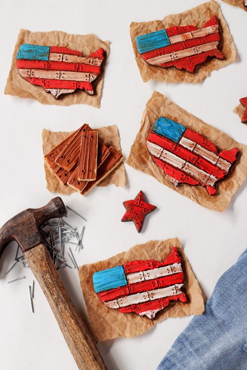 How to Make American Flag Cookies with Video - The Bearfoot Baker