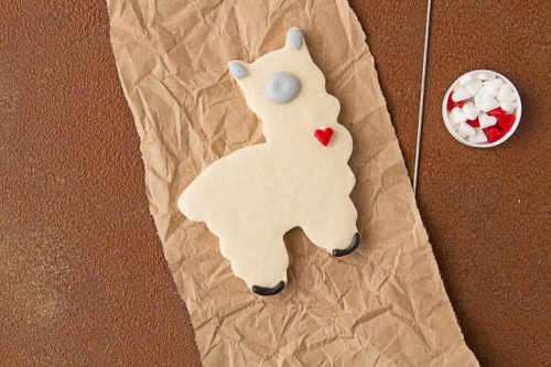 How to Make Cute Simple Llama Cookies - The Bearfoot Baker