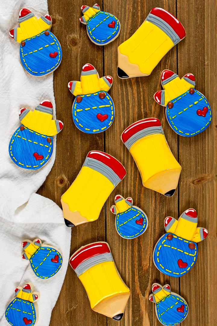 How to Make a Pocket Full of Pencil Cookies - The Bearfoot Baker