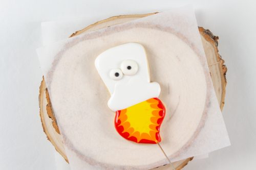 How to Make Marshmallow Cookies that are on Fire - The Bearfoot Baker