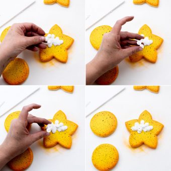 How to Make Adorable Bat Royal Icing Transfers - The Bearfoot Baker