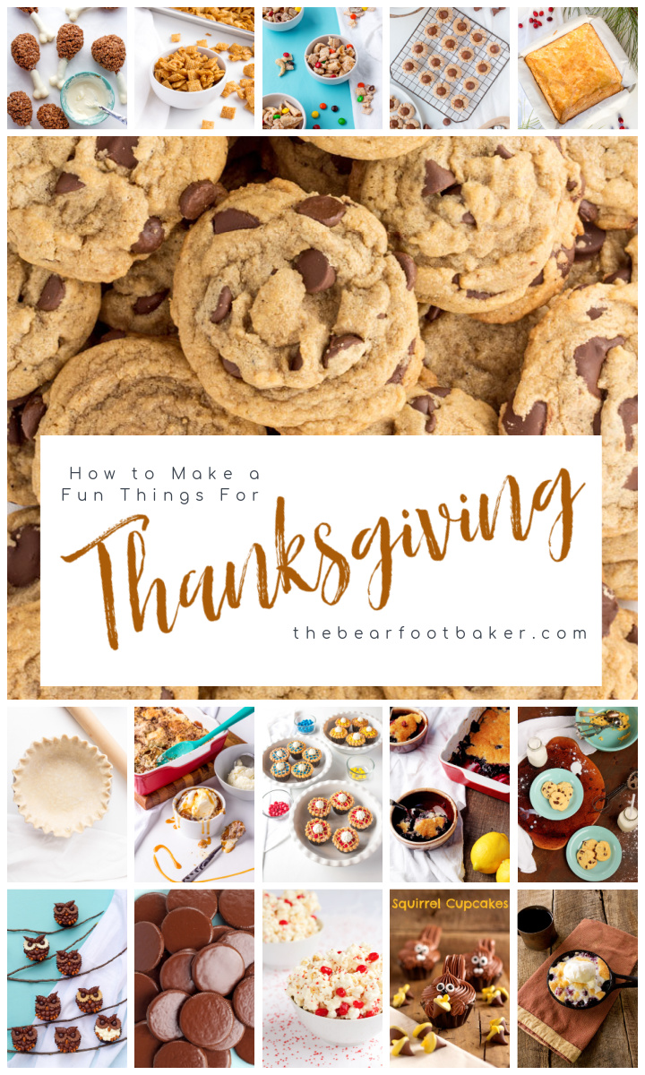 How to Make a Few Fun Things for Thanksgiving - The Bearfoot Baker