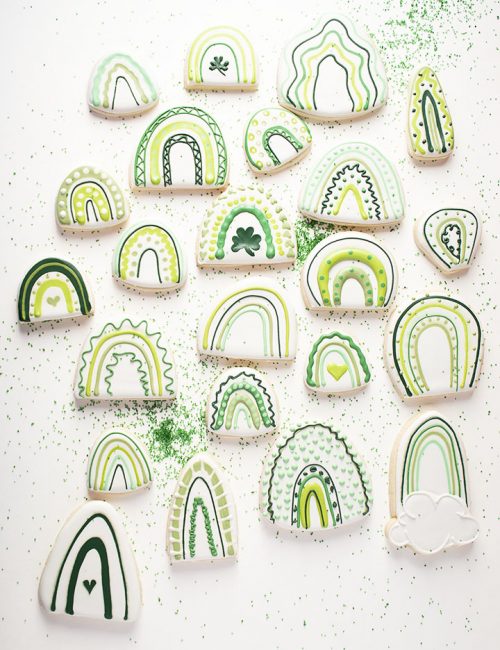 Do You Have Cutters to Make Cute Boho Rainbow Cookies - The Bearfoot Baker